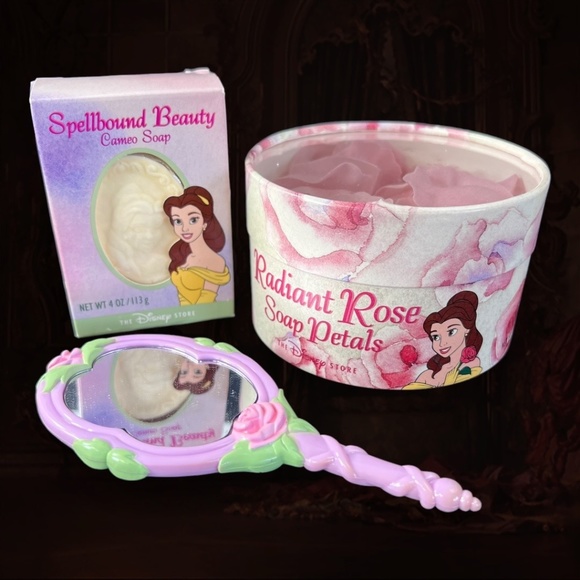 Disney | Bath, Skin & Hair | Disney Princess Belle Rose Petal Soap ...